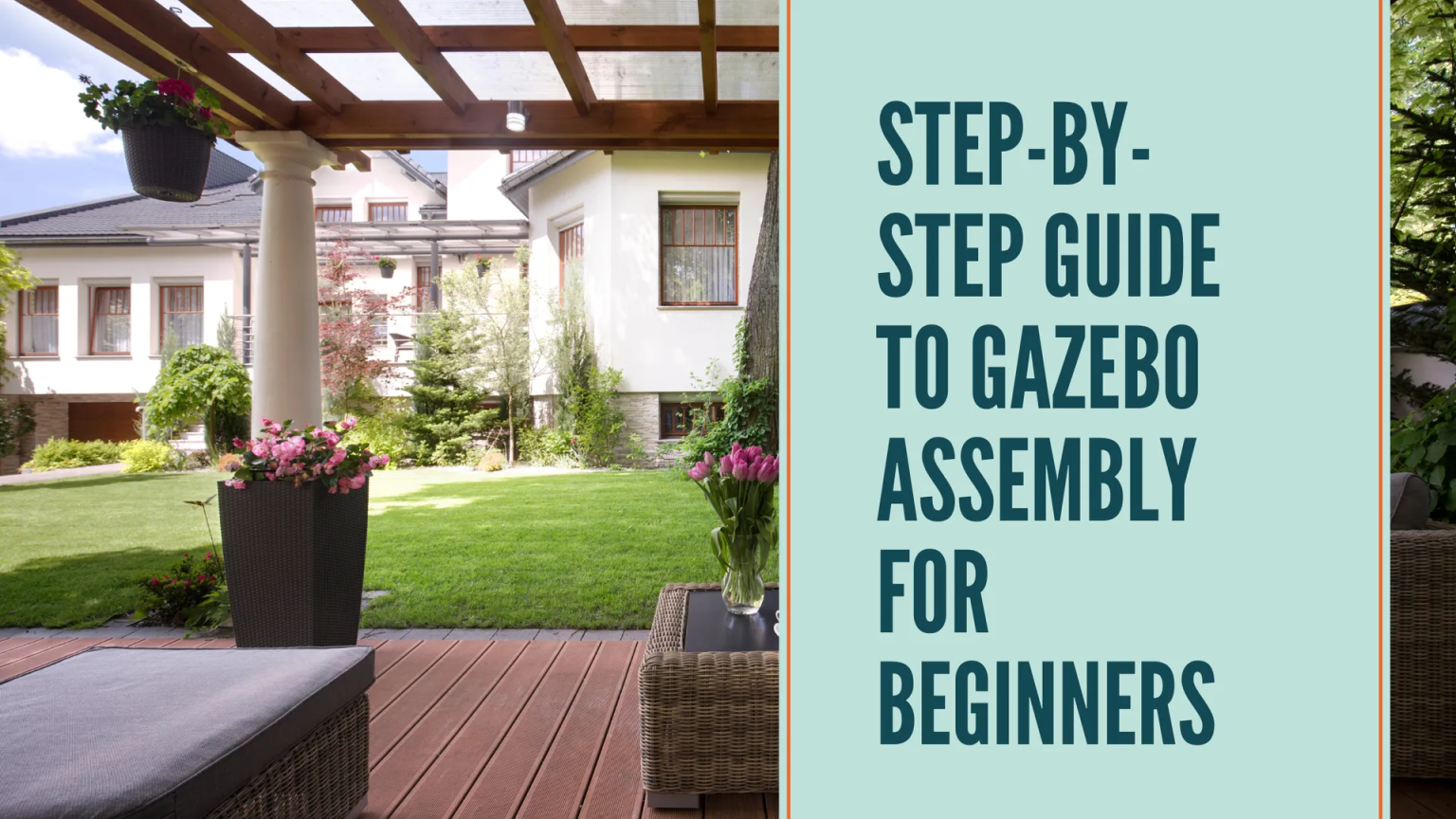 Step-by-Step Guide to Gazebo Assembly for Beginners - blogs.fixtman.com